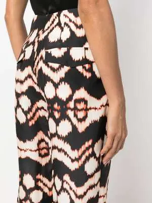 Ulla Johnson Abstract Print Trousers
