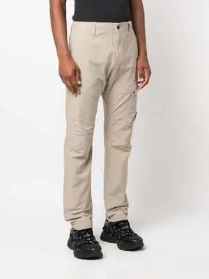 C.P. COMPANY Ottoman Lens-patch Cargo Trousers - Neutrals
