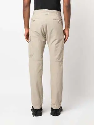 C.P. COMPANY Ottoman Lens-patch Cargo Trousers - Neutrals