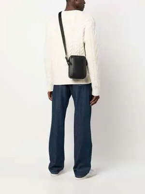 Calvin Klein Grained-texture Messenger Bag