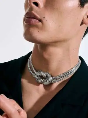 John Hardy Love Knot Graduated Necklace