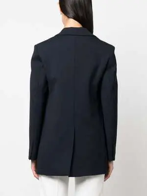 P.a.r.o.s.h Single-breasted Wool-blend Blazer - Blue