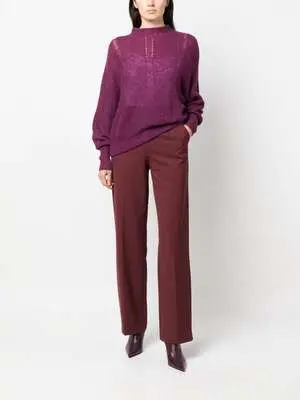 Patrizia Pepe Essential Straight-leg Trousers