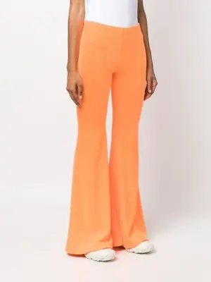 ERL High-waisted Flared Trousers