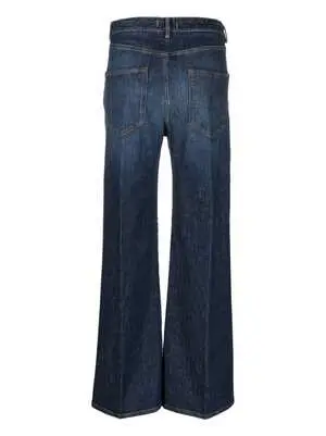 Seventy High-waist Straight-leg Jeans