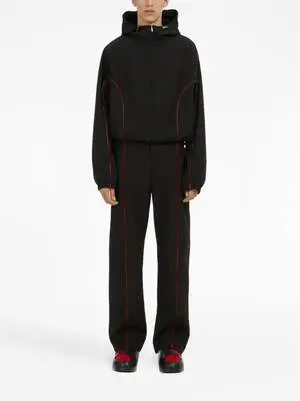FERRAGAMO Contrast-piping Drawstring Jacket