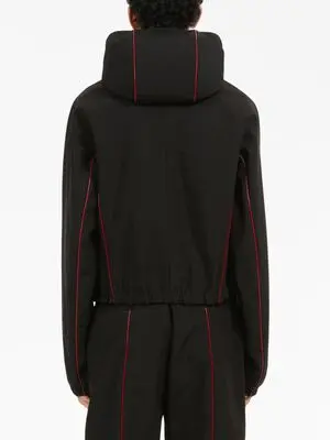 FERRAGAMO Contrast-piping Drawstring Jacket