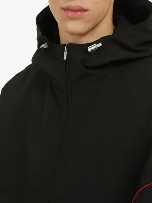 FERRAGAMO Contrast-piping Drawstring Jacket
