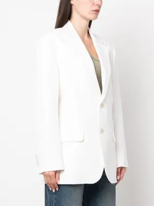 NILI LOTAN Shoulder-pads Single-breasted Blazer