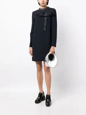 Dice Kayek Crystal-embellished Minidress