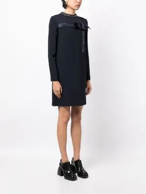 Dice Kayek Crystal-embellished Minidress