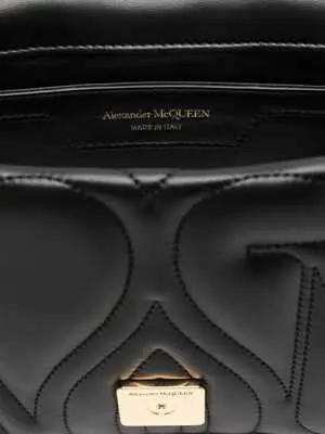 Alexander McQueen The Seal Crossbody Bag - Black