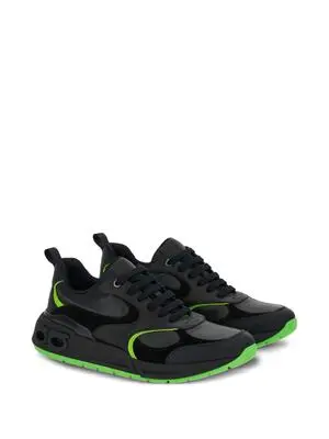 FERRAGAMO Logo-embossed Leather Sneakers
