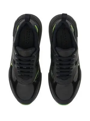 FERRAGAMO Logo-embossed Leather Sneakers