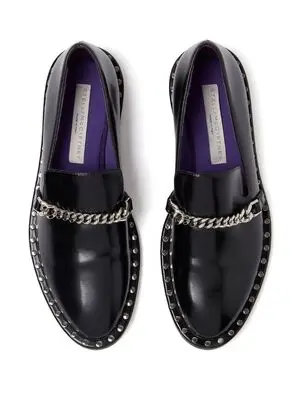 Stella McCartney Falabella Chain-link Loafers