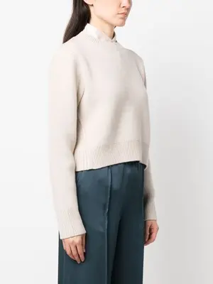 LANVIN Crew-neck Cropped Jumper