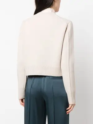 LANVIN Crew-neck Cropped Jumper