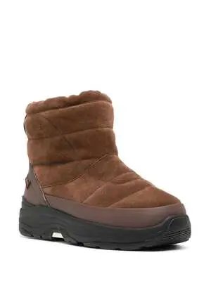 Suicoke Bower Suede Snow Boots - Brown
