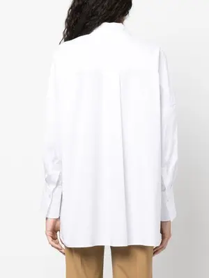 JOSEPH Side-slit Poplin Shirt