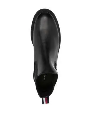 Tommy Hilfiger Round-toe Leather Boots