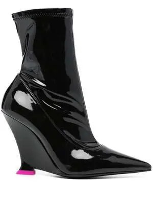 3JUIN Marla 100mm Wedge Boots