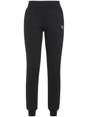 PLEIN SPORT Logo-appliqué Track Pants