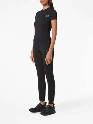PLEIN SPORT Logo-appliqué Track Pants