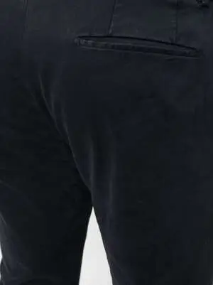 BRIGLIA 1949 Mid-rise Slim-cut Trousers - Blue