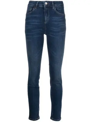 Liu Jo Bottom Up Mid-rise Jeans
