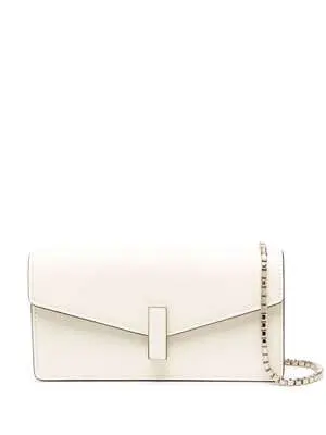 VALEXTRA Iside Leather Clutch