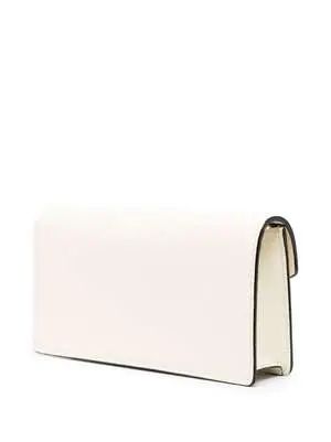 VALEXTRA Iside Leather Clutch