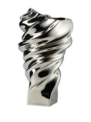 ROSENTHAL Squall Metallic-effect Porcelain Vase