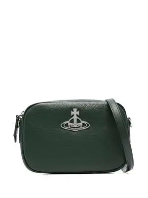VIVIENNE WESTWOOD Anna Camera Crossbody Bag Green