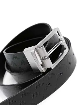Emporio Armani Buckle-fastening Leather Belt