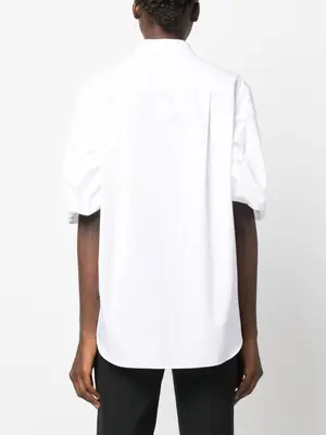 Alexander McQueen Puff-sleeve Cotton Shirt