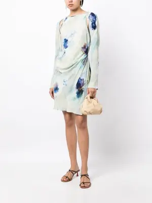 Hereu Bombon Grained-texture Tote Bag