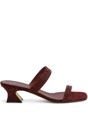 GIUSEPPE ZANOTTI Aude Strass 45mm Rhinestone Sandals