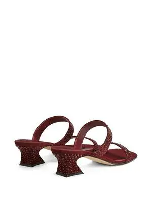 GIUSEPPE ZANOTTI Aude Strass 45mm Rhinestone Sandals