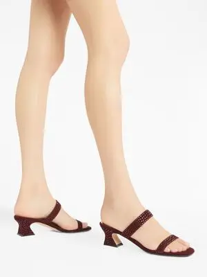 GIUSEPPE ZANOTTI Aude Strass 45mm Rhinestone Sandals