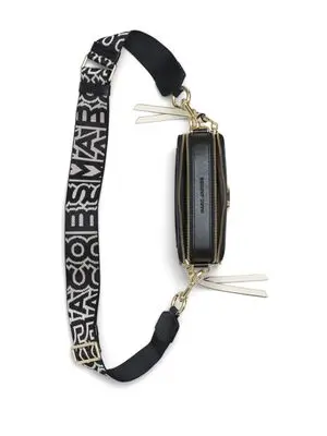 Marc Jacobs Snapshot Leather Cross Body Bag - Neutrals
