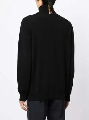 Paul Smith Stripe-detailing Roll-neck Jumper