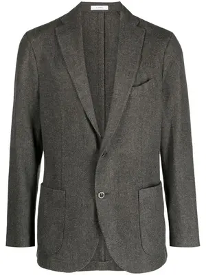 Boglioli Notched-collar Single-breasted Blazer