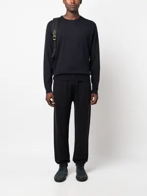 John Smedley Farhill Virgin Wool Jumper - Blue