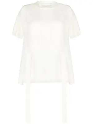 3.1 Phillip Lim Panelled Knit Top