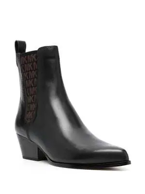 Michael Kors Kinlee 50mm Leather Ankle Boots