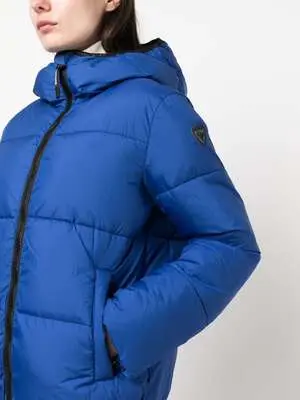 Rossignol Padded Hooded Jacket - Blue