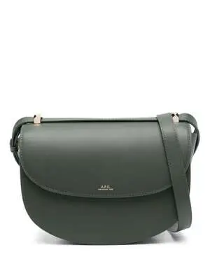 A.p.c. Genève Crossbody Bag Green