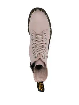 Dr. Martens Jadon Iii Leather Ankle Boots - Neutrals