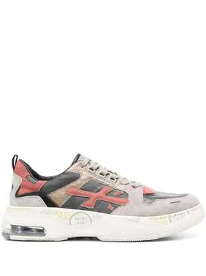 Premiata Drake Panelled Sneakers - Grey