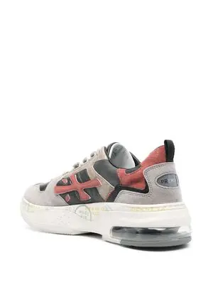 Premiata Drake Panelled Sneakers - Grey